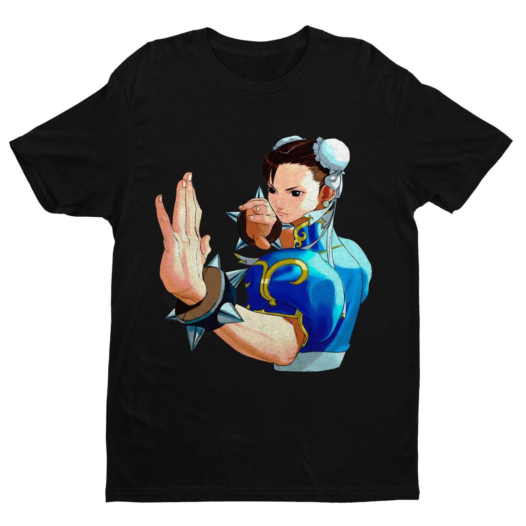 Chun Li SF3 3rd Strike 3s Portrait Premium Unisex T-shirt | Character ...