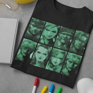 MGS Codec Portraits Premium Unisex T Shirt | Exclusive Design | Gifts ...