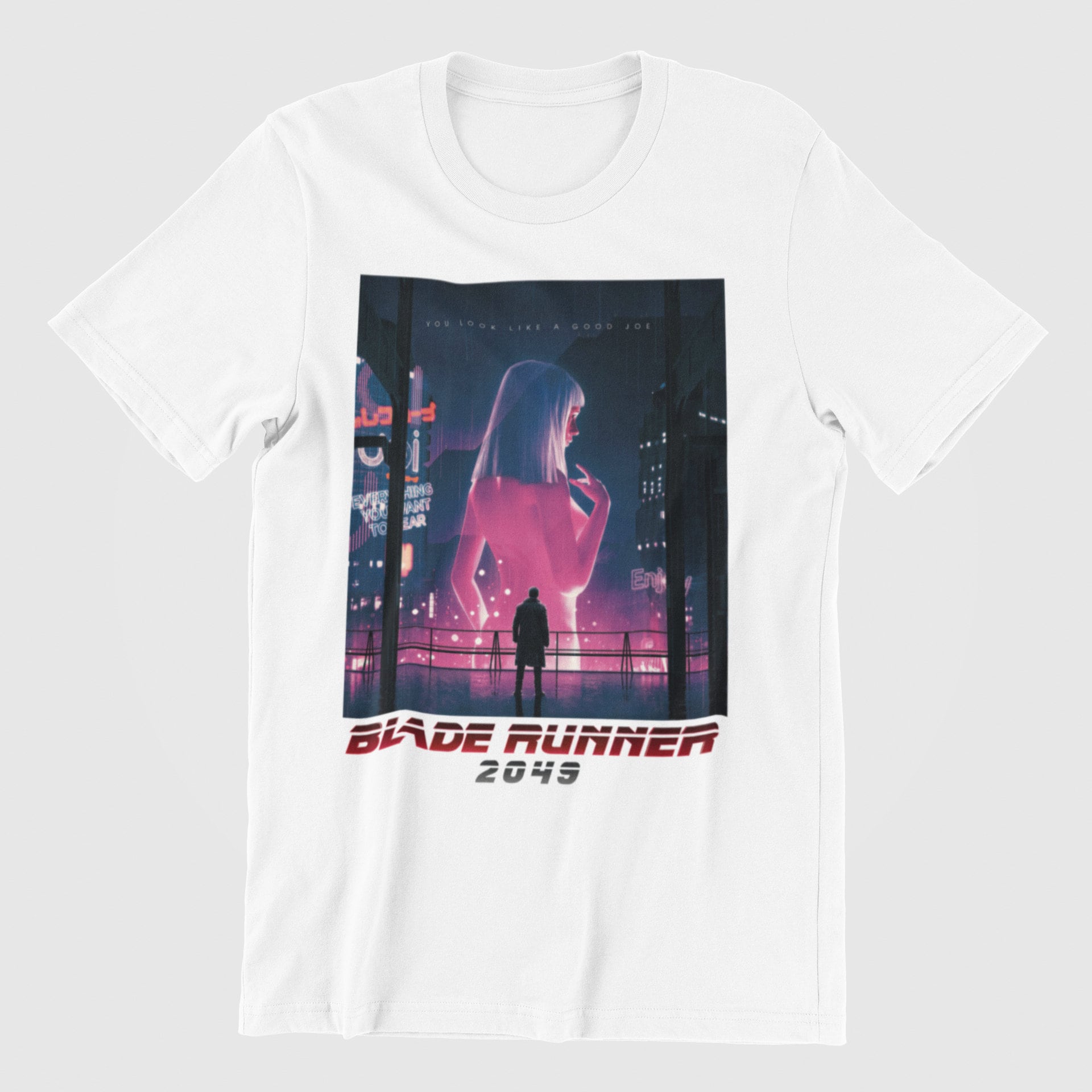 Blade Runner 2049 T Shirt Exclusive Vintage Retro Cyberpunk Neo Design ...