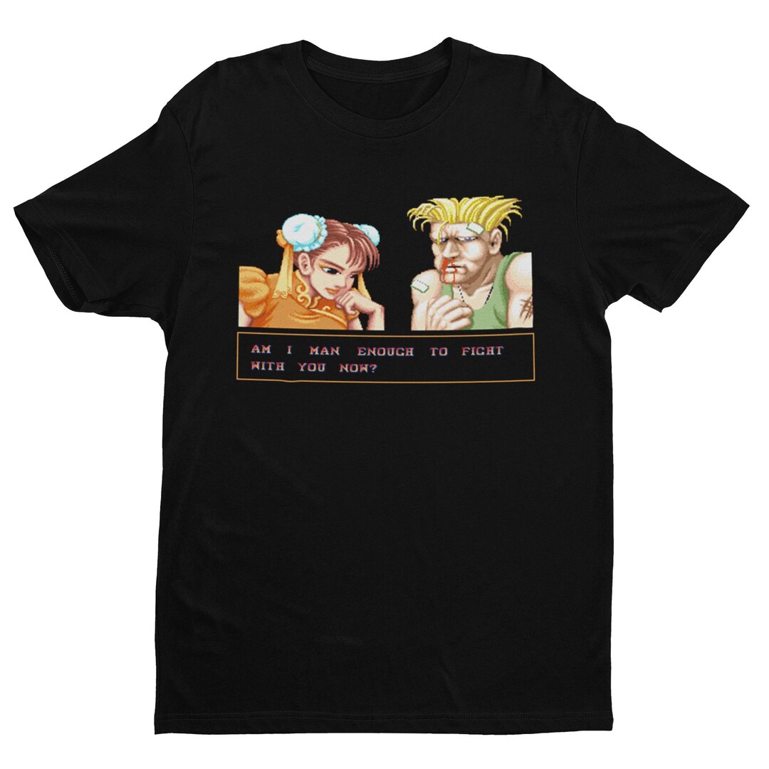 Chunli Vs Guile Street Fighter Premium Unisex T-shirt | Classic Arcade ...