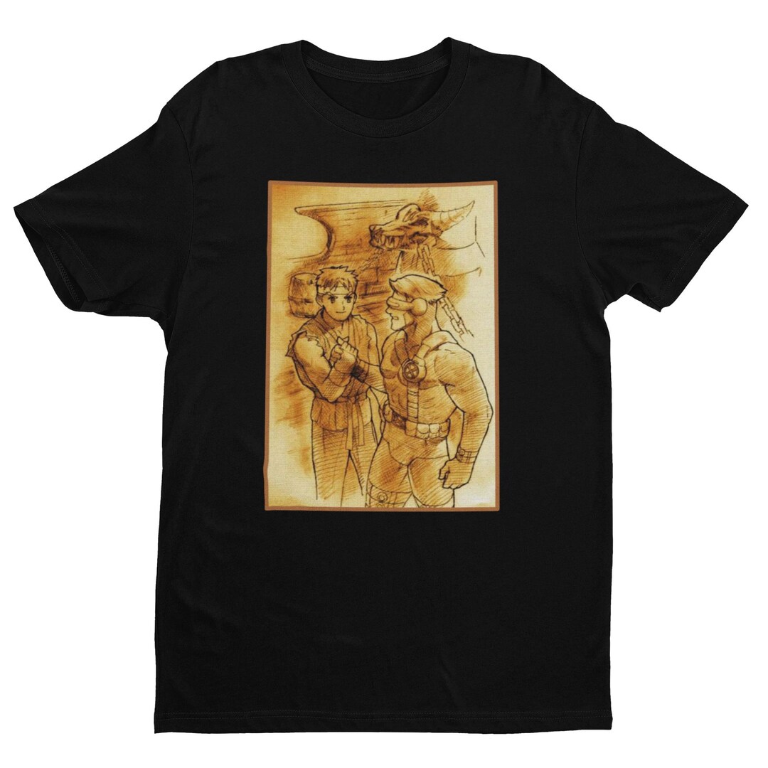 MVC2 Ending Ryu and Laser Eyes Premium Unisex T-shirt Gifts for Him ...