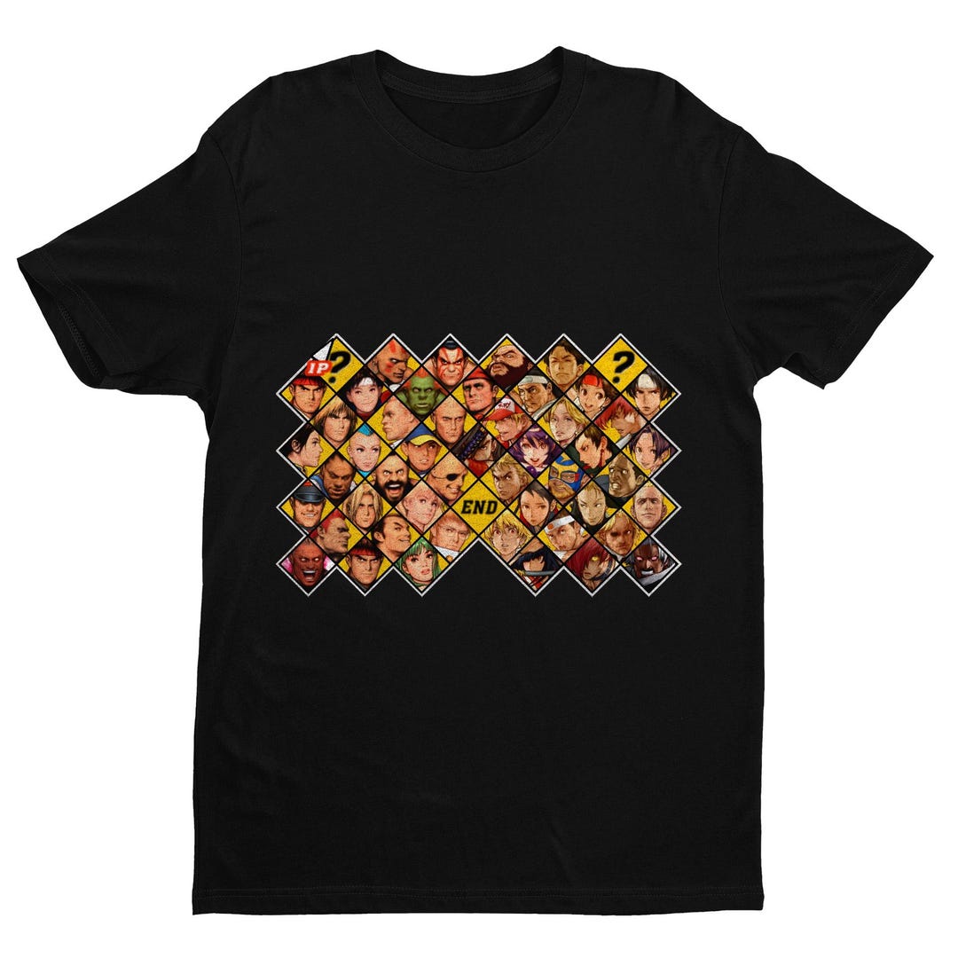 CVS2 Character Select Retro Arcade Premium Unisex T-shirt | Character ...