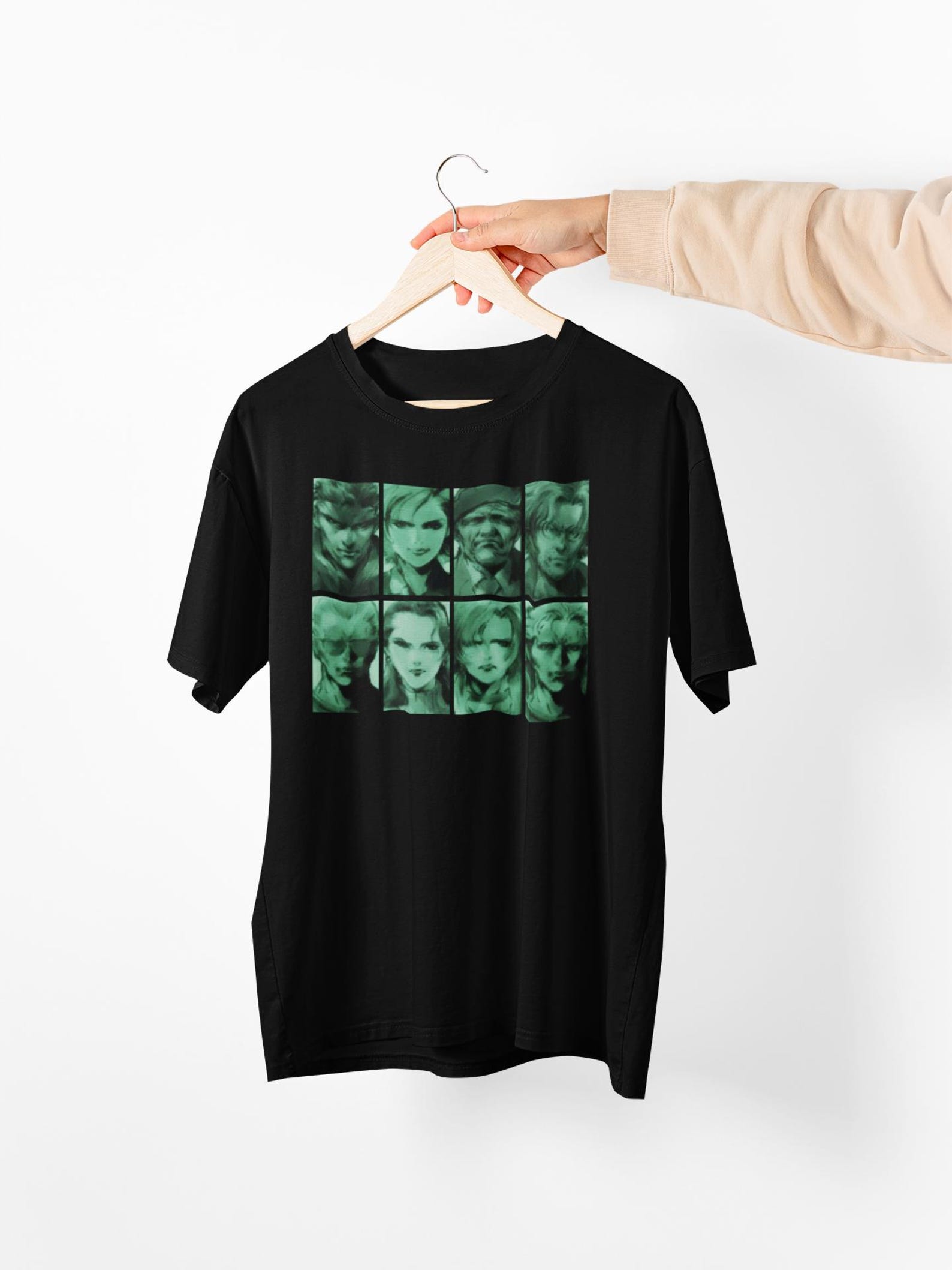 MGS Codec Portraits Premium Unisex T Shirt Exclusive Design Gifts for ...