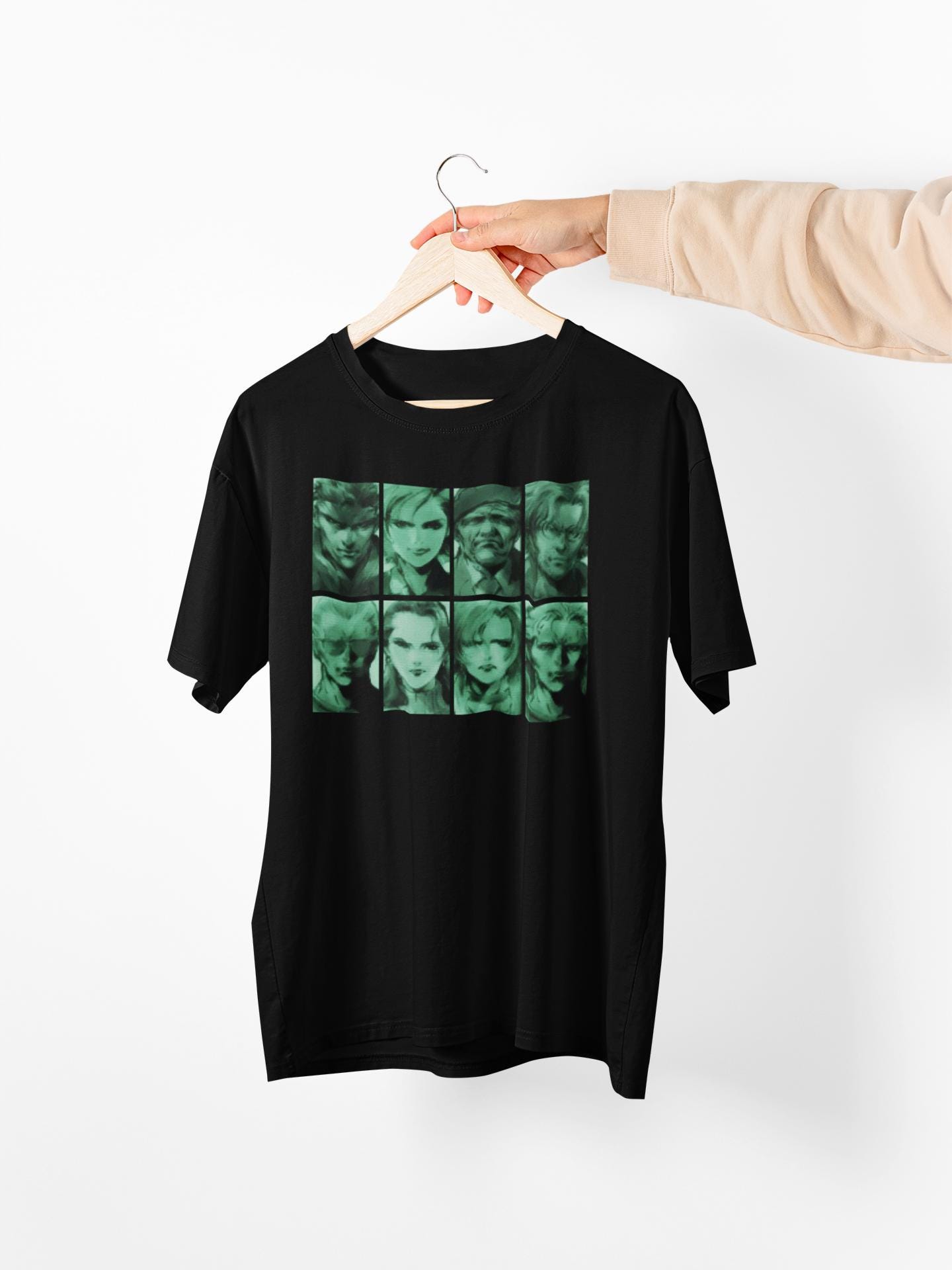 MGS Codec Portraits Premium Unisex T Shirt Exclusive Design Gifts for ...