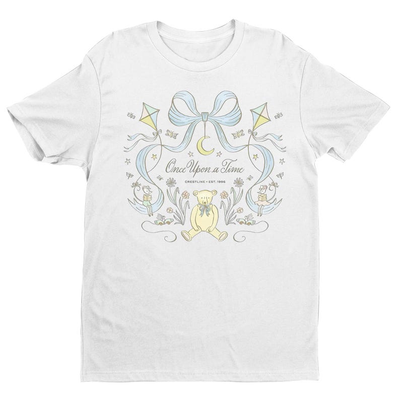 Once Upon A Time Shirt: Comfort Colors Fantasy Book Tee - Etsy