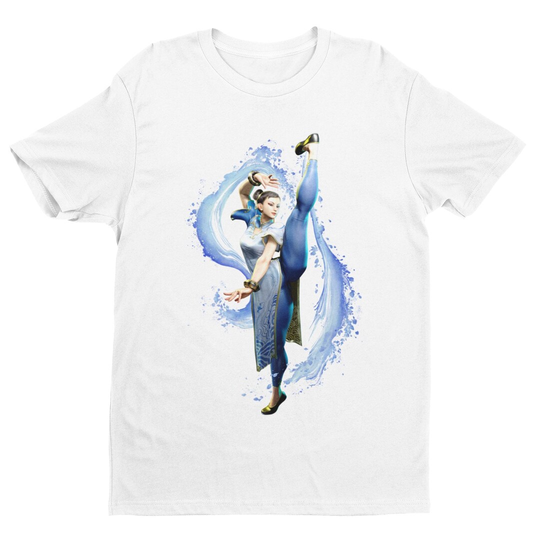 Street Fighter 6 Chun Li Premium Unisex T-shirt Character Art Gifts for ...