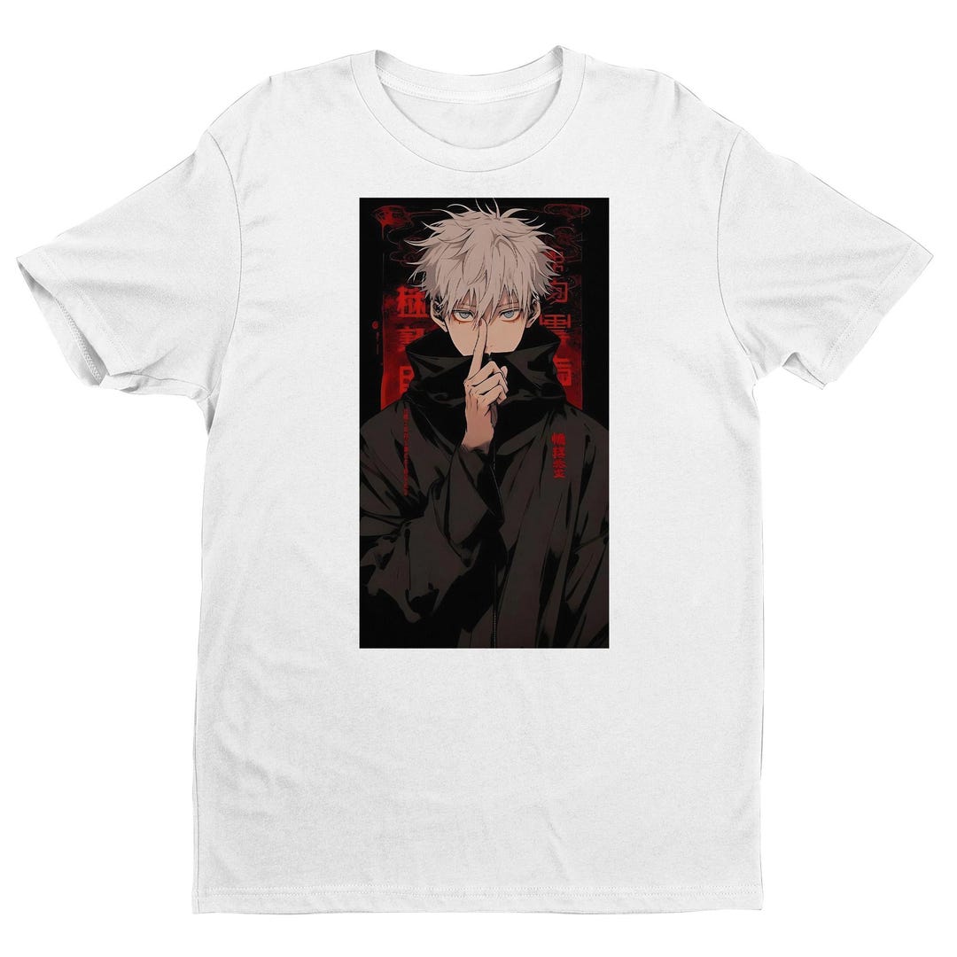 Gojo Satoru Jujutsu Kaisen Shirt, Anime Shirt, Gojo Badass Shirt, Gift ...
