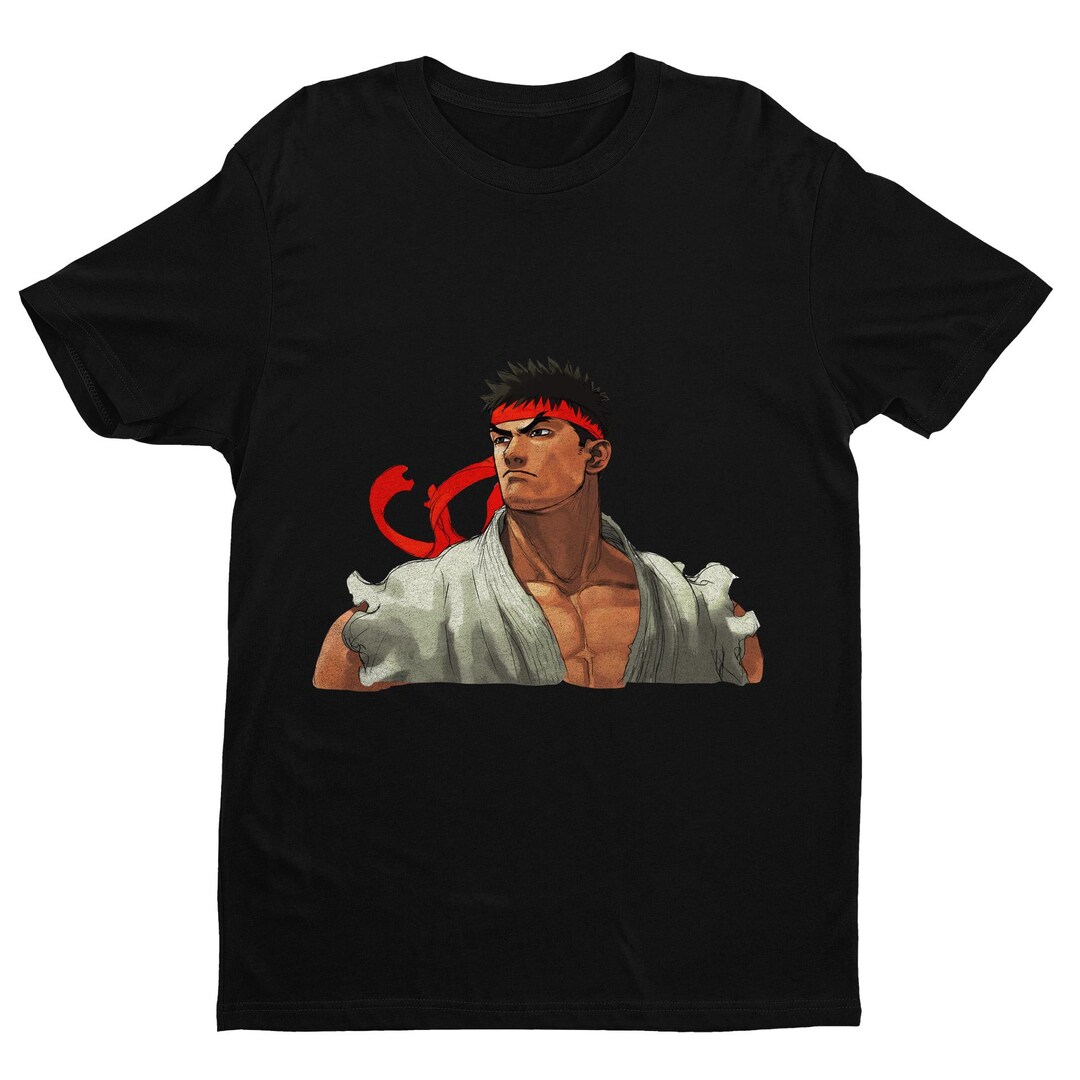 Ryu SF3 3rd Strike 3s Portrait Premium Unisex T-shirt | Character Art ...