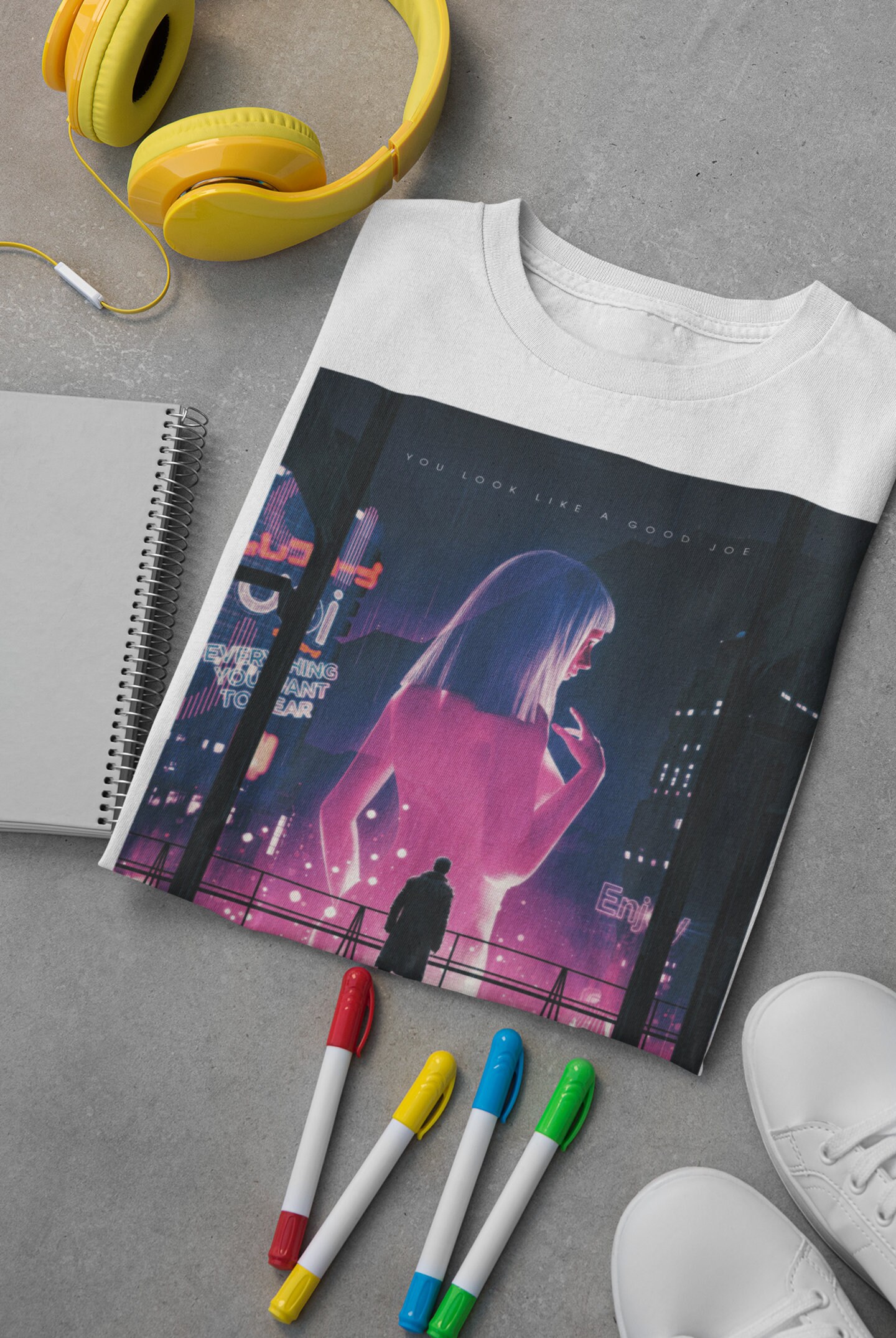 Blade Runner 2049 T Shirt Exclusive Vintage Retro Cyberpunk Neo Design ...