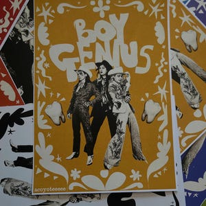 Boy Genius Cowboy Prints - Etsy UK