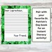 Leprechaun Letter Writing Paper | Leprechaun Mail | St. Patrick's Day ...