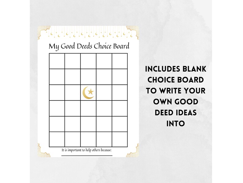 Ramadan Kids Good Deed 30 Day Tracker | Ramadan 30 Acts of Kindness | Kids Habit Tracker - Etsy