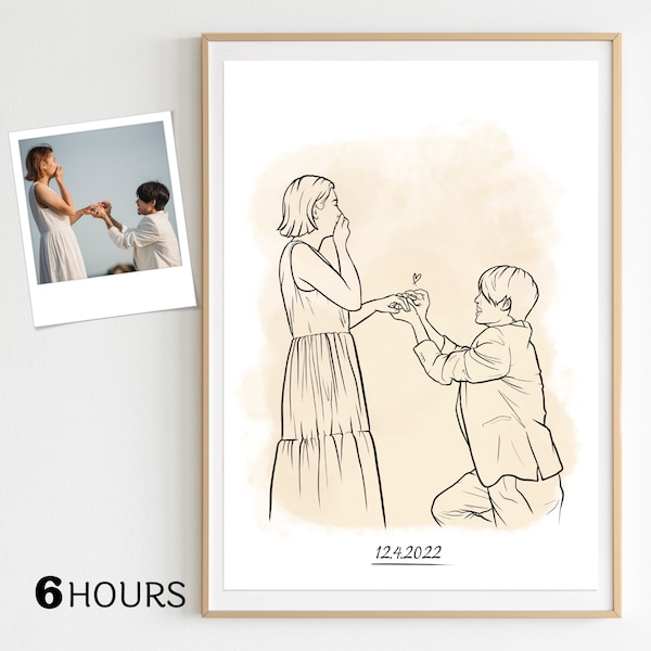 Custom Proposal Sketch - Etsy