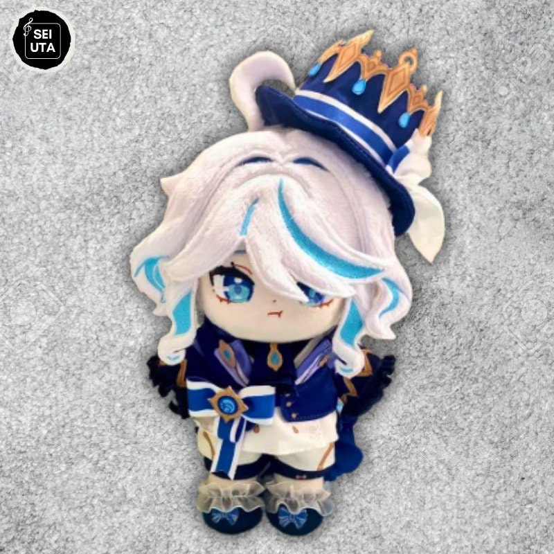 Chibi Furina Plush Detailed Cute Genshin Impact Anime Gift Adorable ...