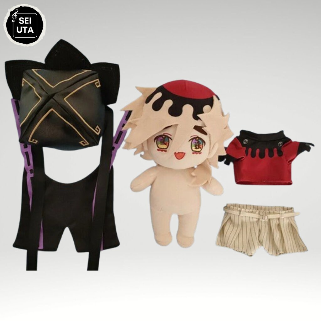 Douma Changable Clothes Plush Doll Anime Unique Variation Figure, Demon ...