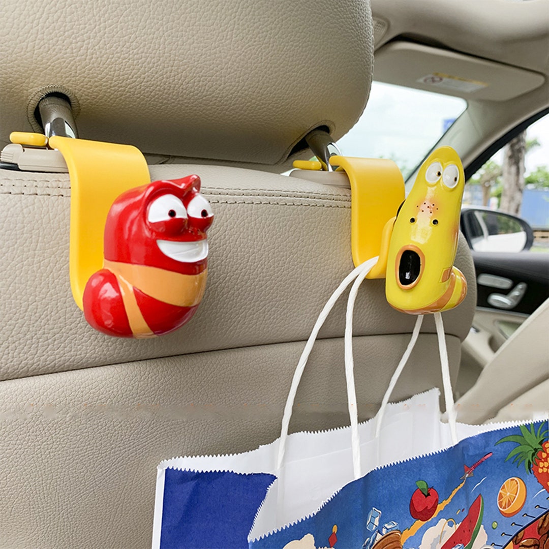 Cartoon Car Hook,cute Car Seat Hook,car Purse Hook, Car Organizer ...