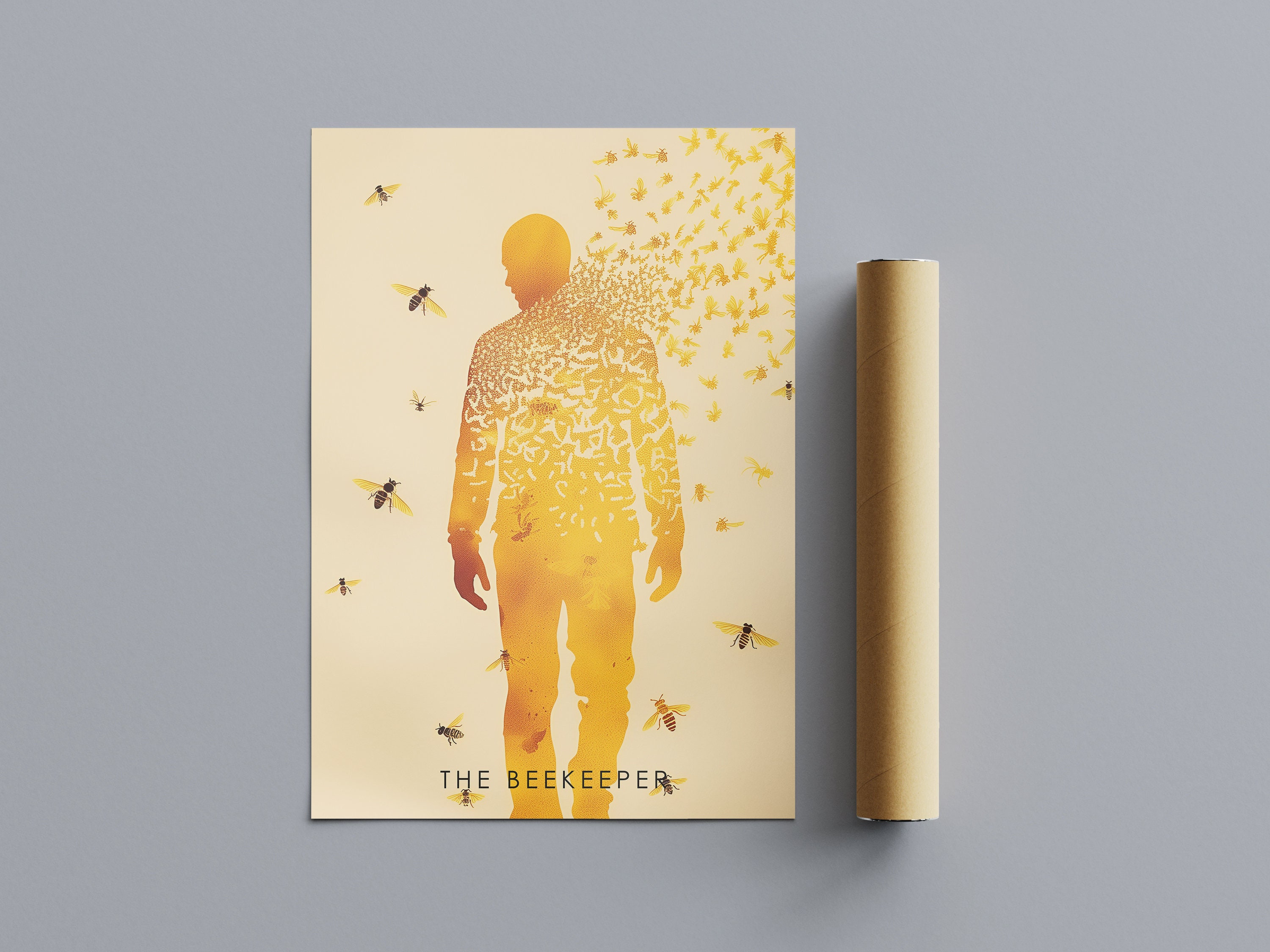 The Beekeeper (2024) Poster, The Beekeeper Movie Poster sold by Tenuous ...