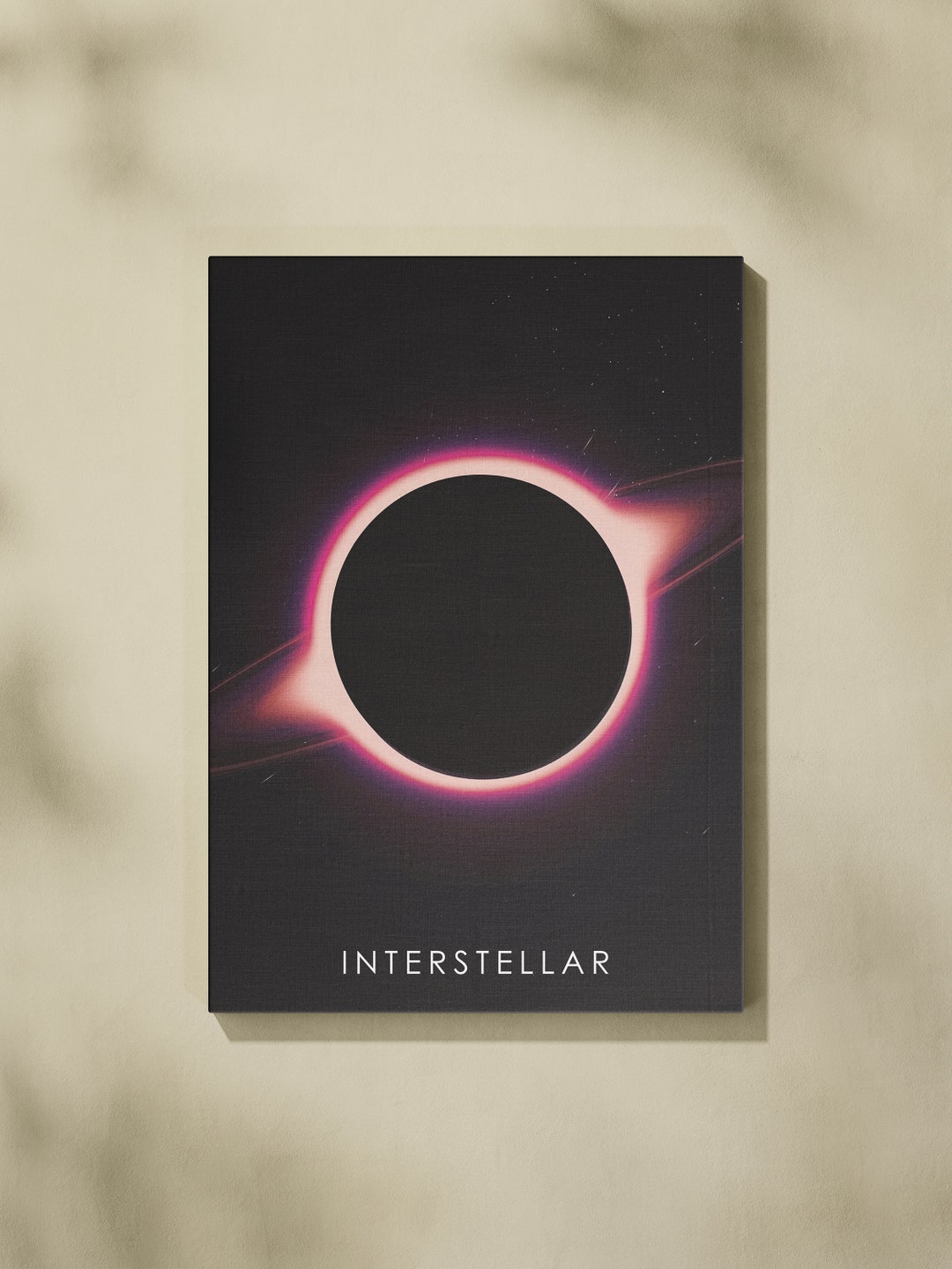 Interstellar Minimal Illustration Canvas Print, Poster Print, Minimal ...