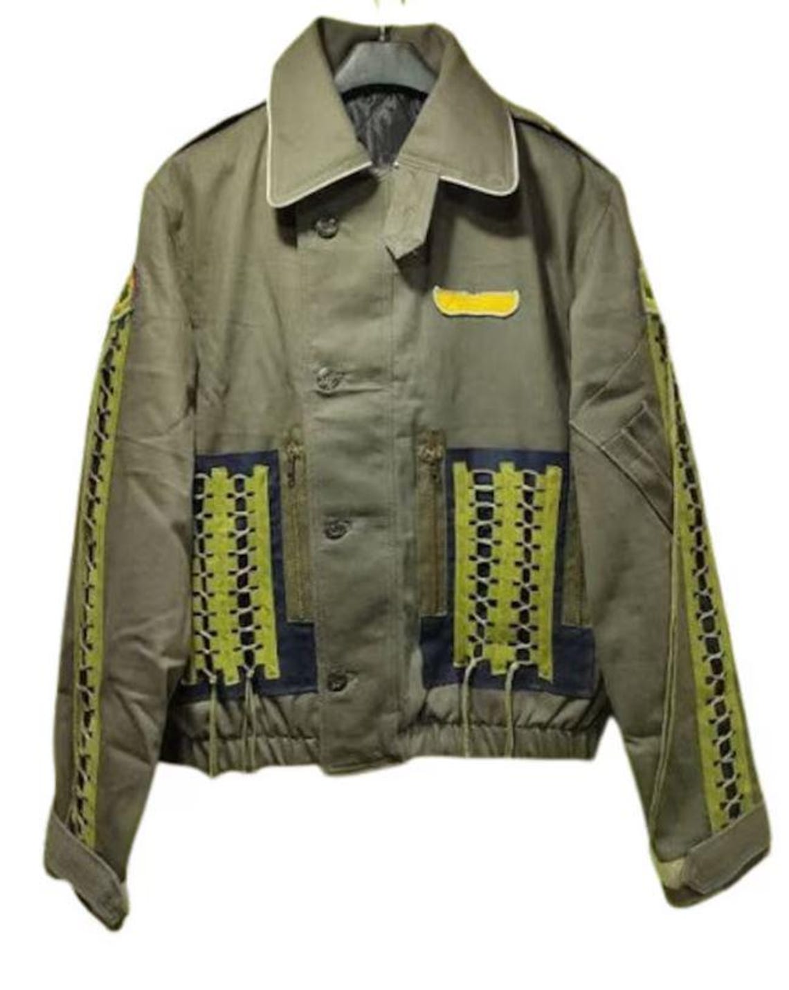 Men's Vintage Nostroma Brett Alien Jacket Alien Cosplay Jacket Stylish ...