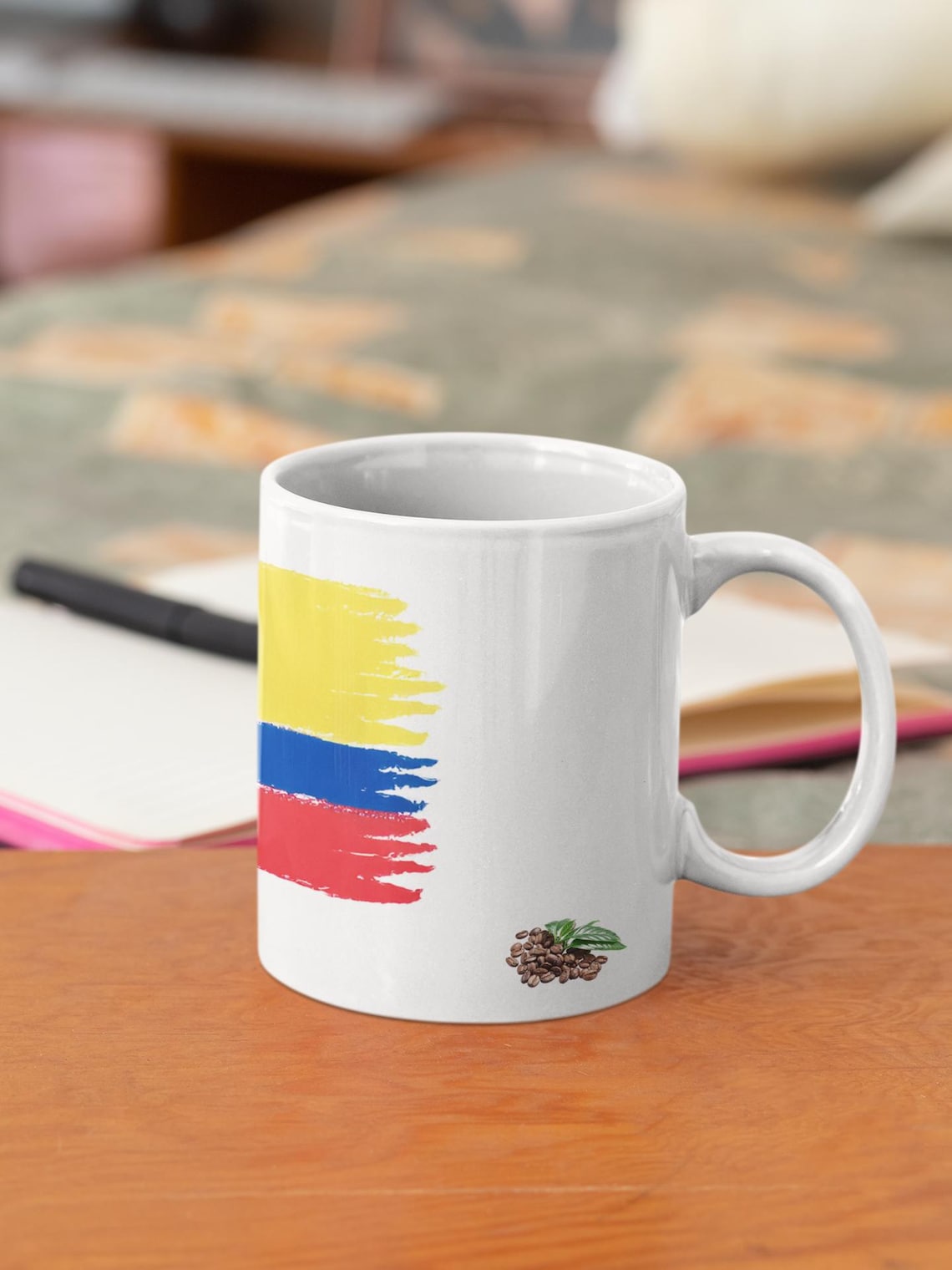 Colombia Flag Coffee Mug: Colombian Pride Gift - 11oz Ceramic - Etsy