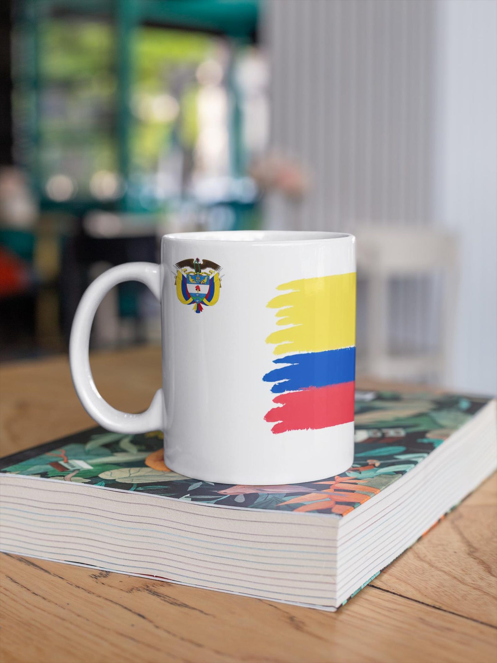 Colombia Flag Coffee Mug: Colombian Pride Gift - 11oz Ceramic - Etsy