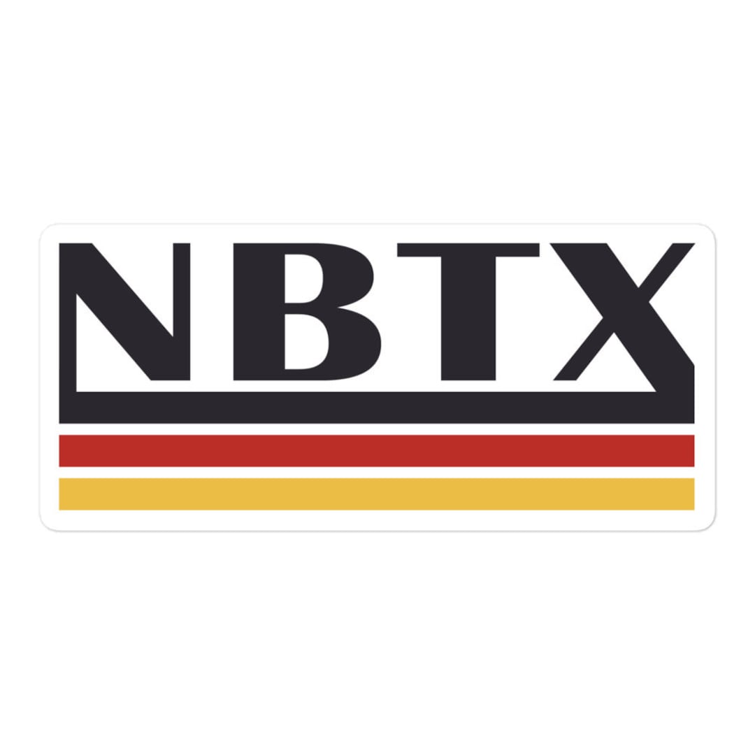 NBTX Sticker - New Braunfels, Texas, Hill Country, Comal, Durable ...