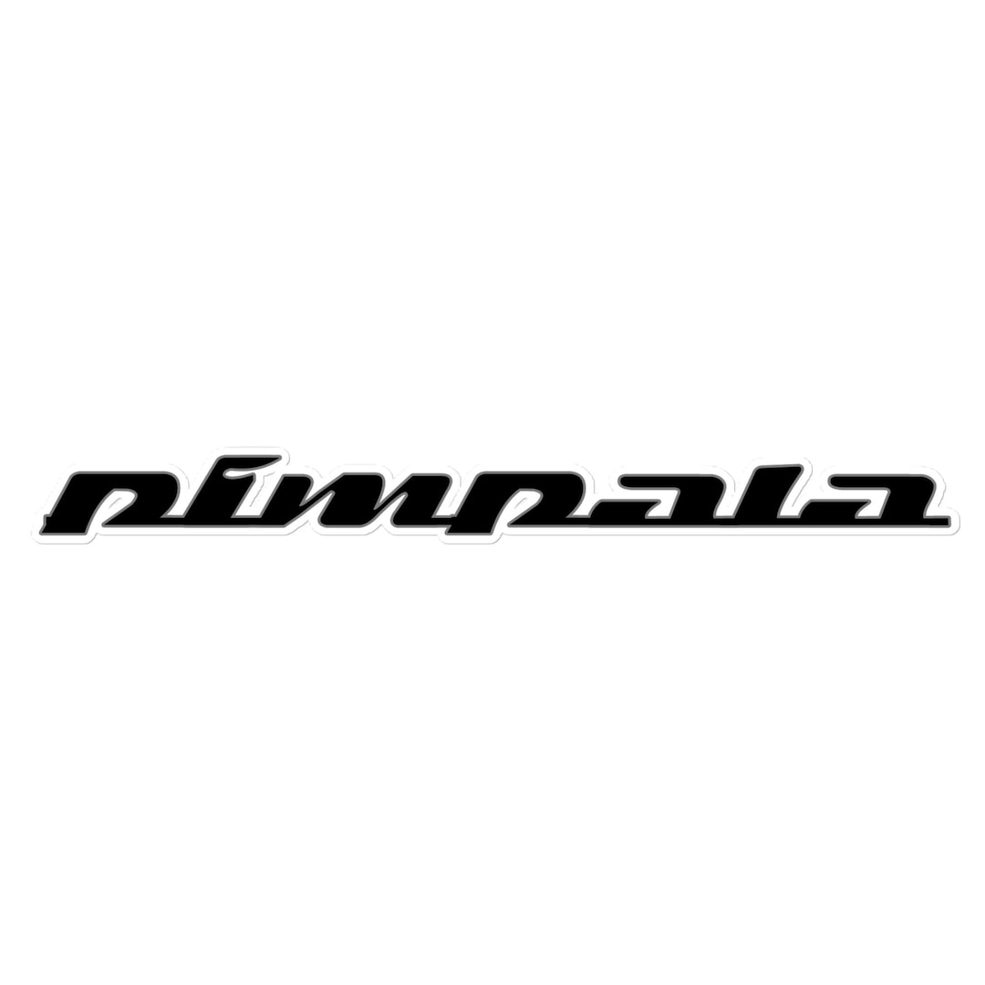 Pimpala Car Emblem Sticker - Pimp, Funny, Spoof, Durable Adhesive Vinyl ...