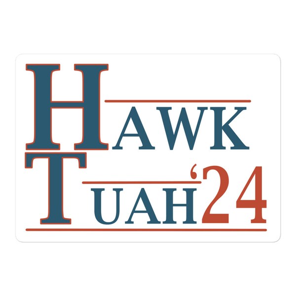 Hawk Tuah 2024 Sticker - Etsy
