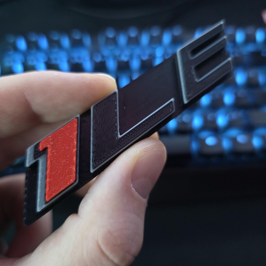 1LE 6th Gen Front Grill Emblem - 1LE, SS, 2SS, Heat, UV, & Weather ...