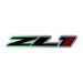 ZL1 Muscle Car Emblem Holographic Sticker - Durable High Opacity ...