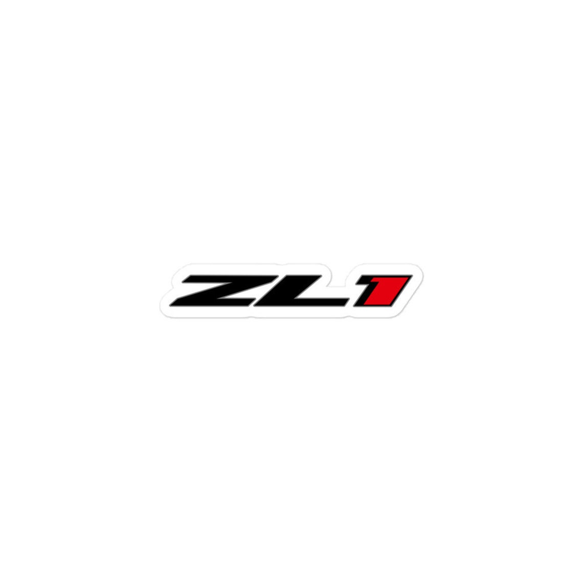 ZL1 Muscle Car Emblem Sticker - Durable High Opacity Adhesive Vinyl ...