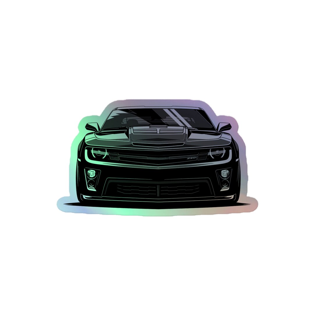 5th Gen ZL1 Holographic Sticker - Durable High Opacity Adhesive Vinyl ...