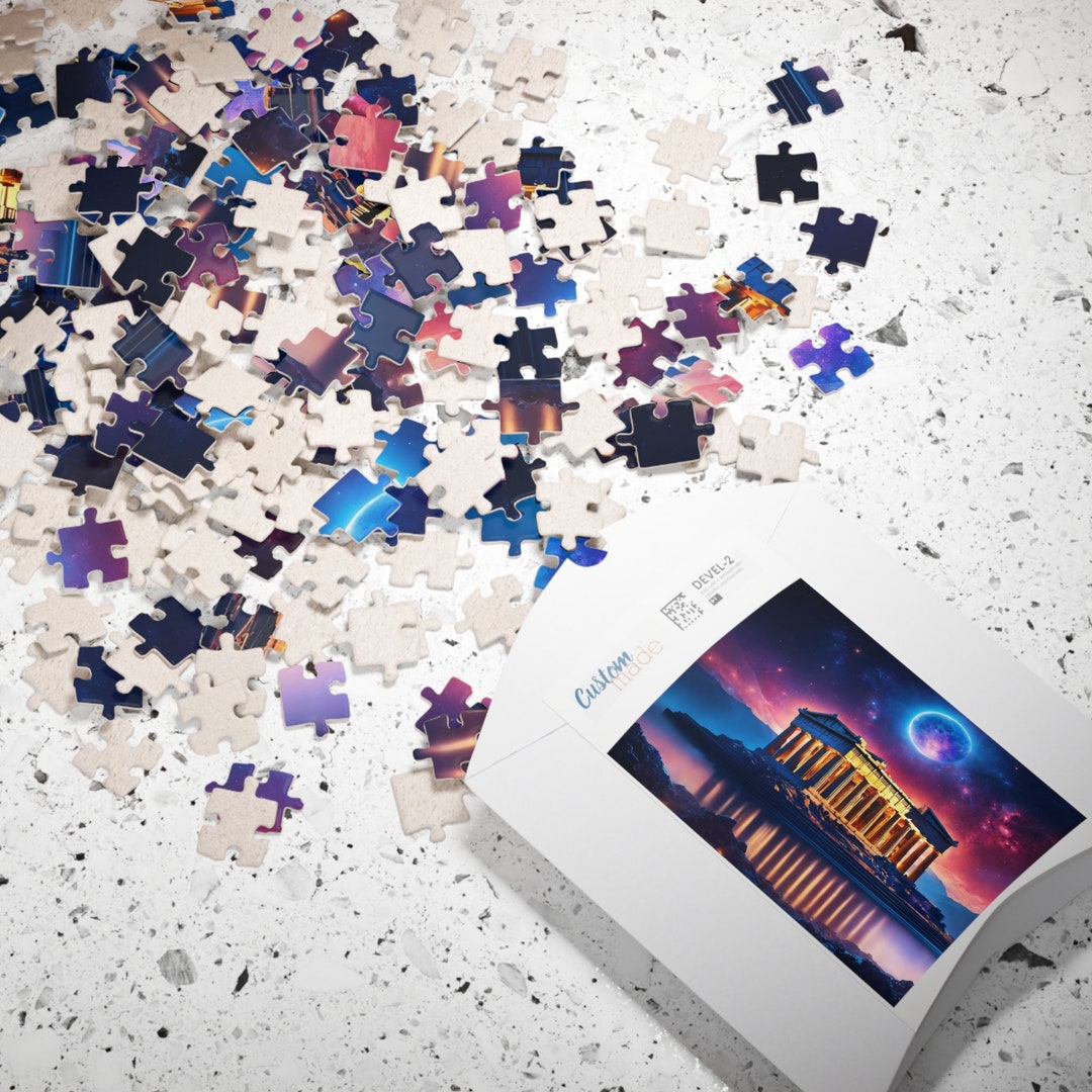 Partenon-acropolis Jigsaw Puzzle on Exoplanet - Etsy