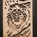 Lion Multilayer SVG/ Lion Cut File/ 3D Layer/ Plywood Cutting/ Paper ...