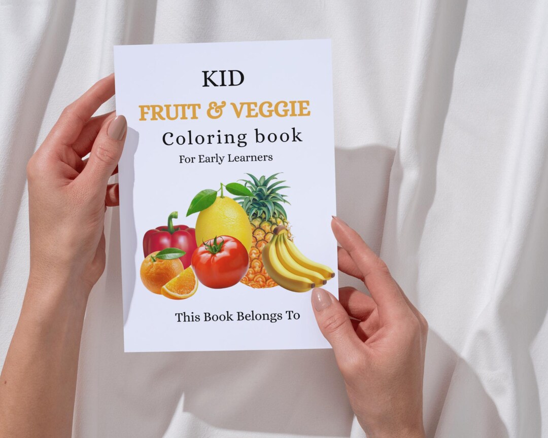 Colorful Fruit and Veggie Printable Wall Art, Kitchen Decor ...