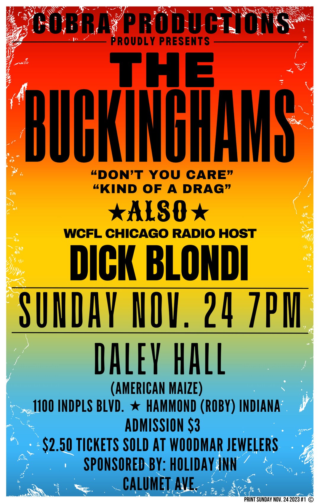 Vintage 1968 Framed Concert Poster Print of the Buckinghams Band - Etsy
