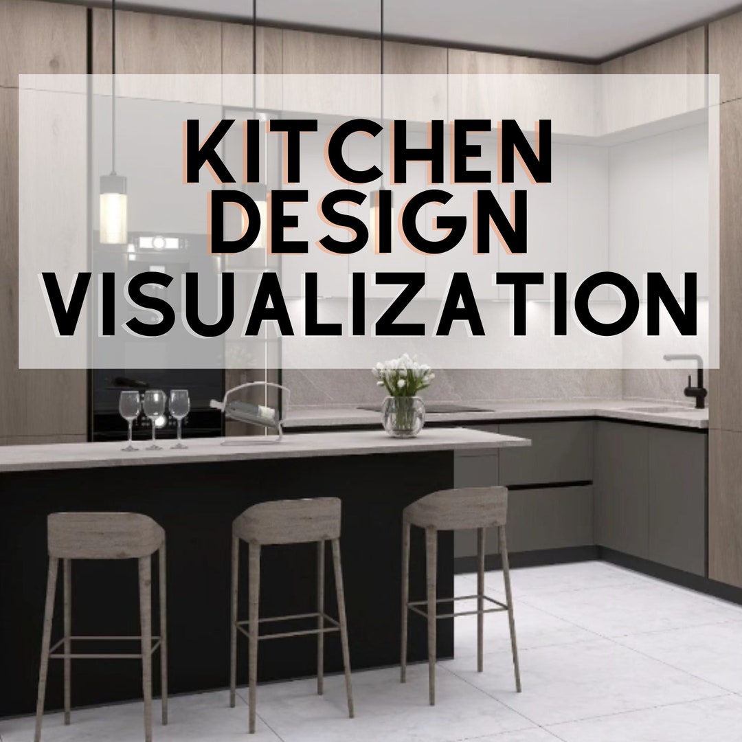 3D Architectural Visualize Kitchen Designs Interior Design Kitchen ...
