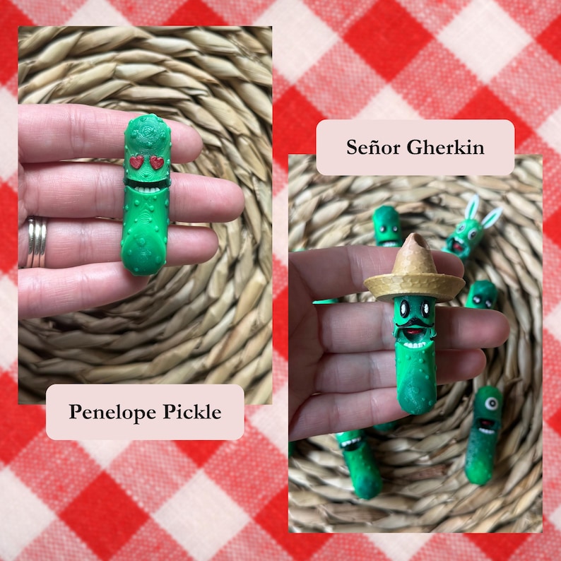 Tickle Pickle Fidget Toy - Articulated Pickle - Pickle Fidget - Tickles ...