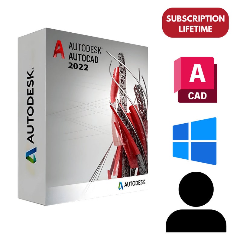 AUTODESK AUTOCAD 2022 Pre-activated for Windows Only Instant Download ...
