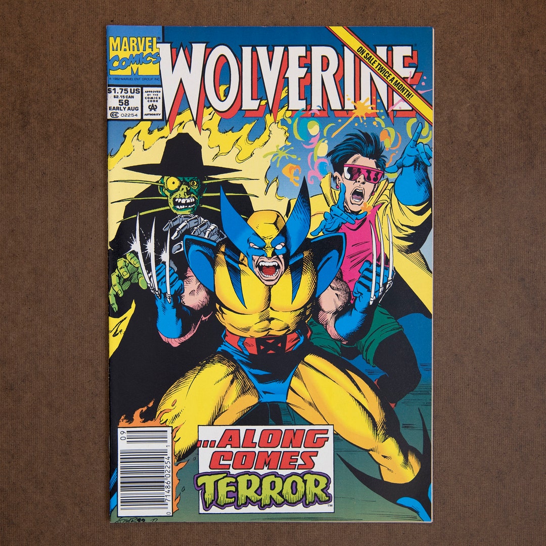Wolverine 58 - 1992 - Marvel Comics - Etsy