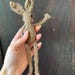 Hazelwick the Knitted Hare - Etsy