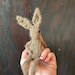 Hazelwick the Knitted Hare - Etsy