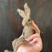 Hazelwick the Knitted Hare - Etsy
