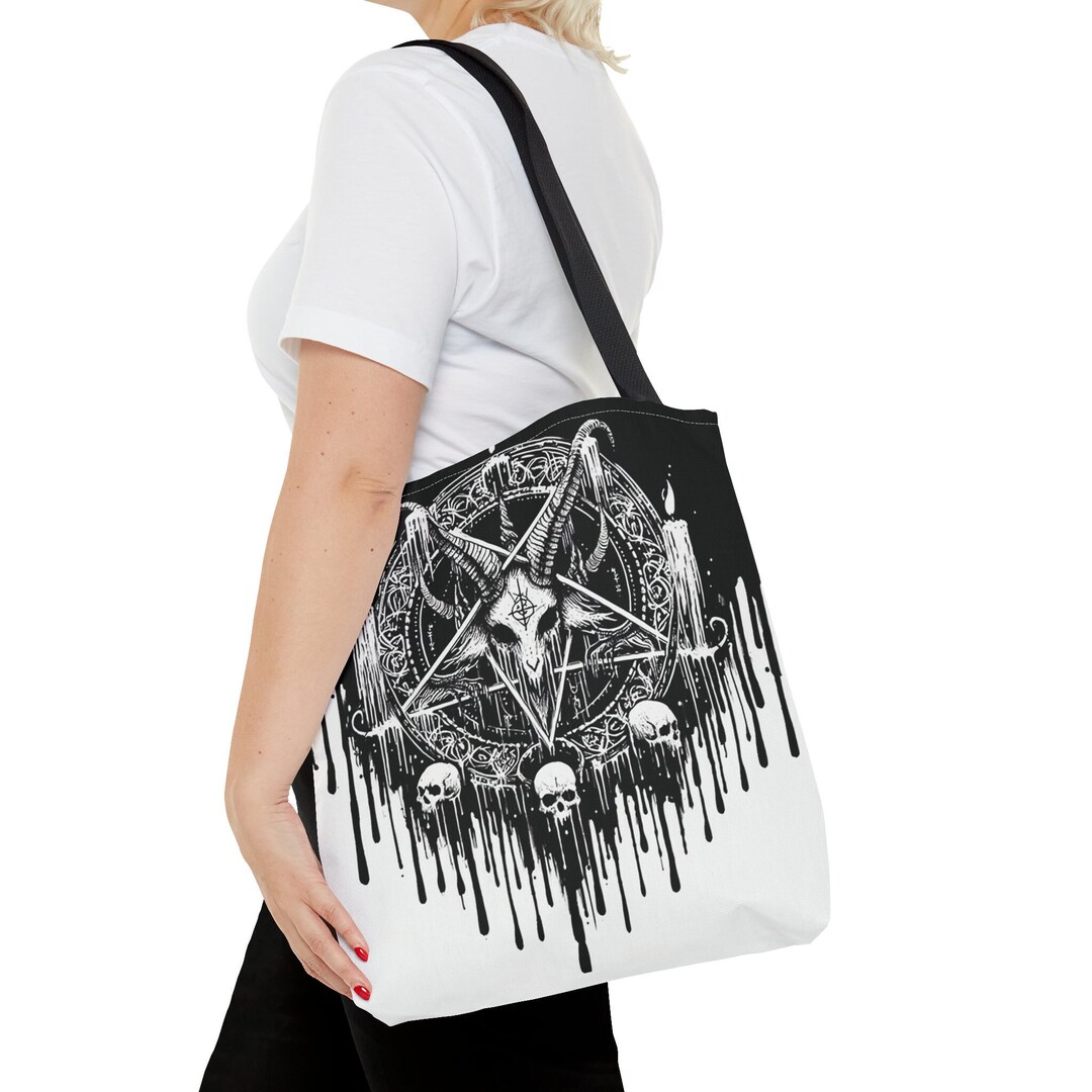 The "baphomet" Alternative, Goth, Occult, Fantasy, High Contrast - Tote ...
