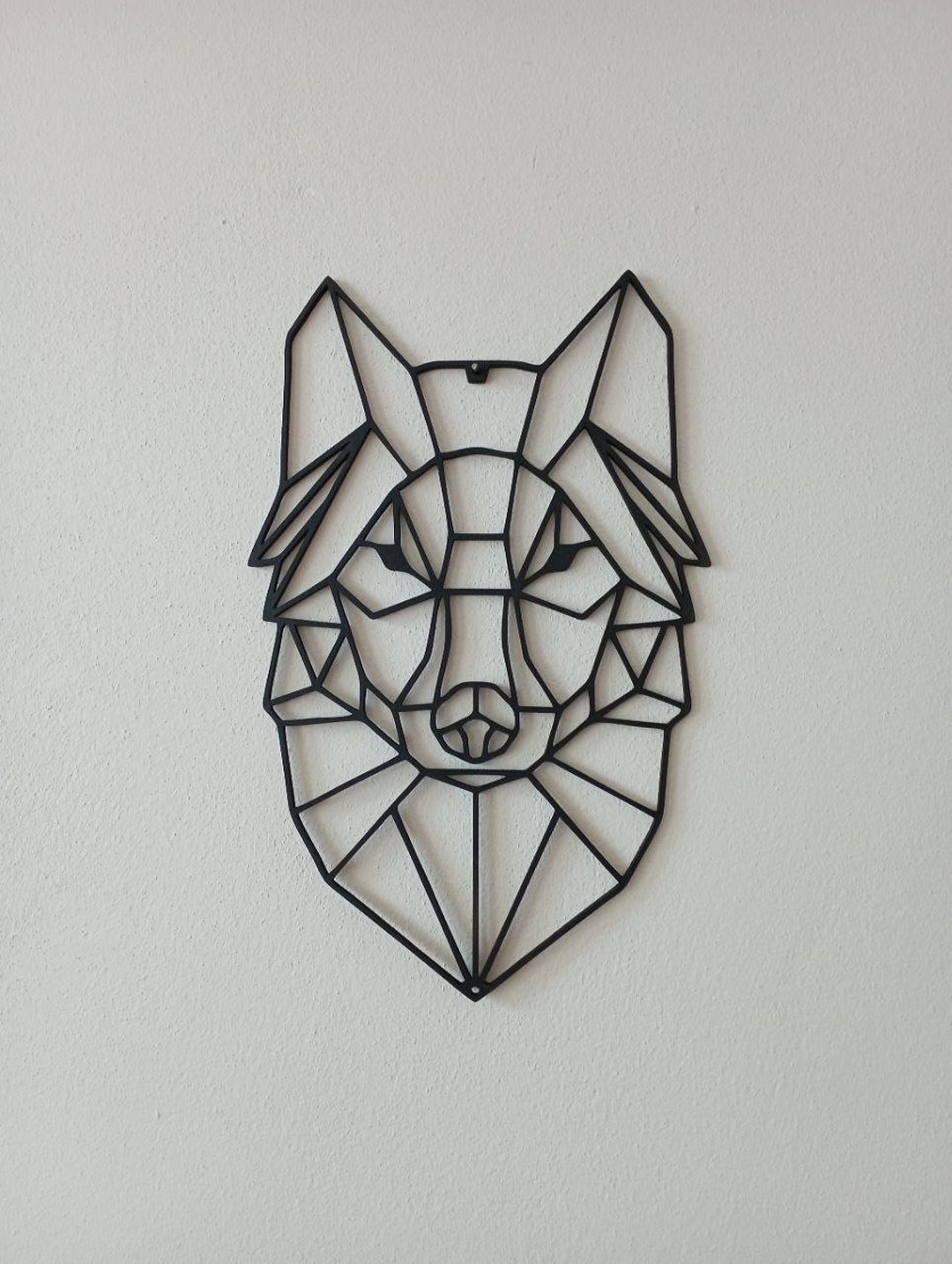 Digital File - Wolf Polygonal Decor, Svg Pdf Cdr Cnc Laser Cut - Etsy