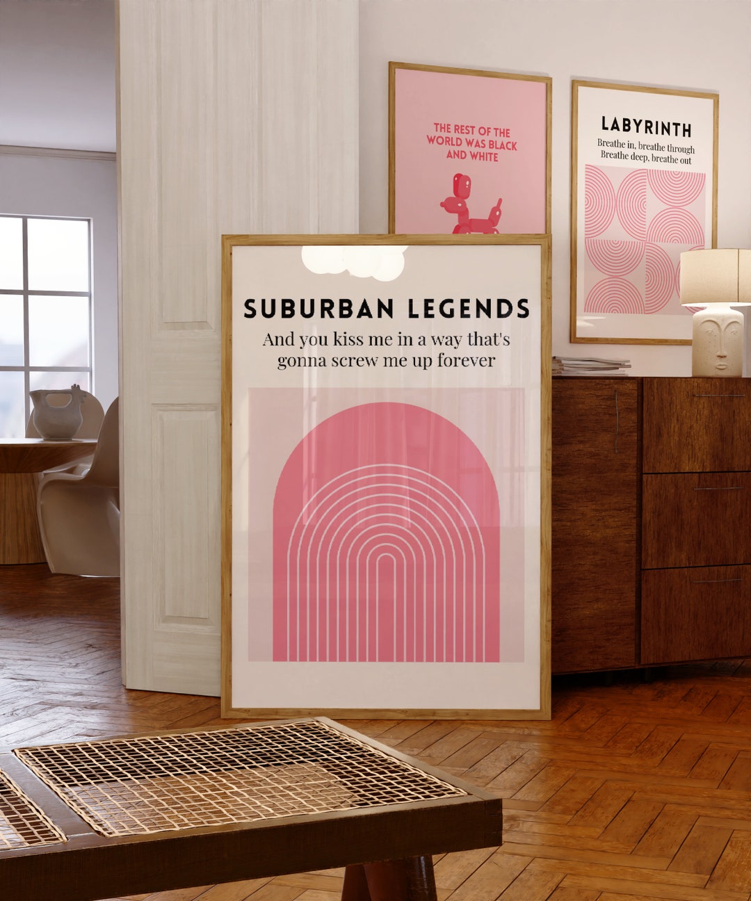 Suburban Legends Print Poster Lyrics Digital Download Quote Wall Art ...