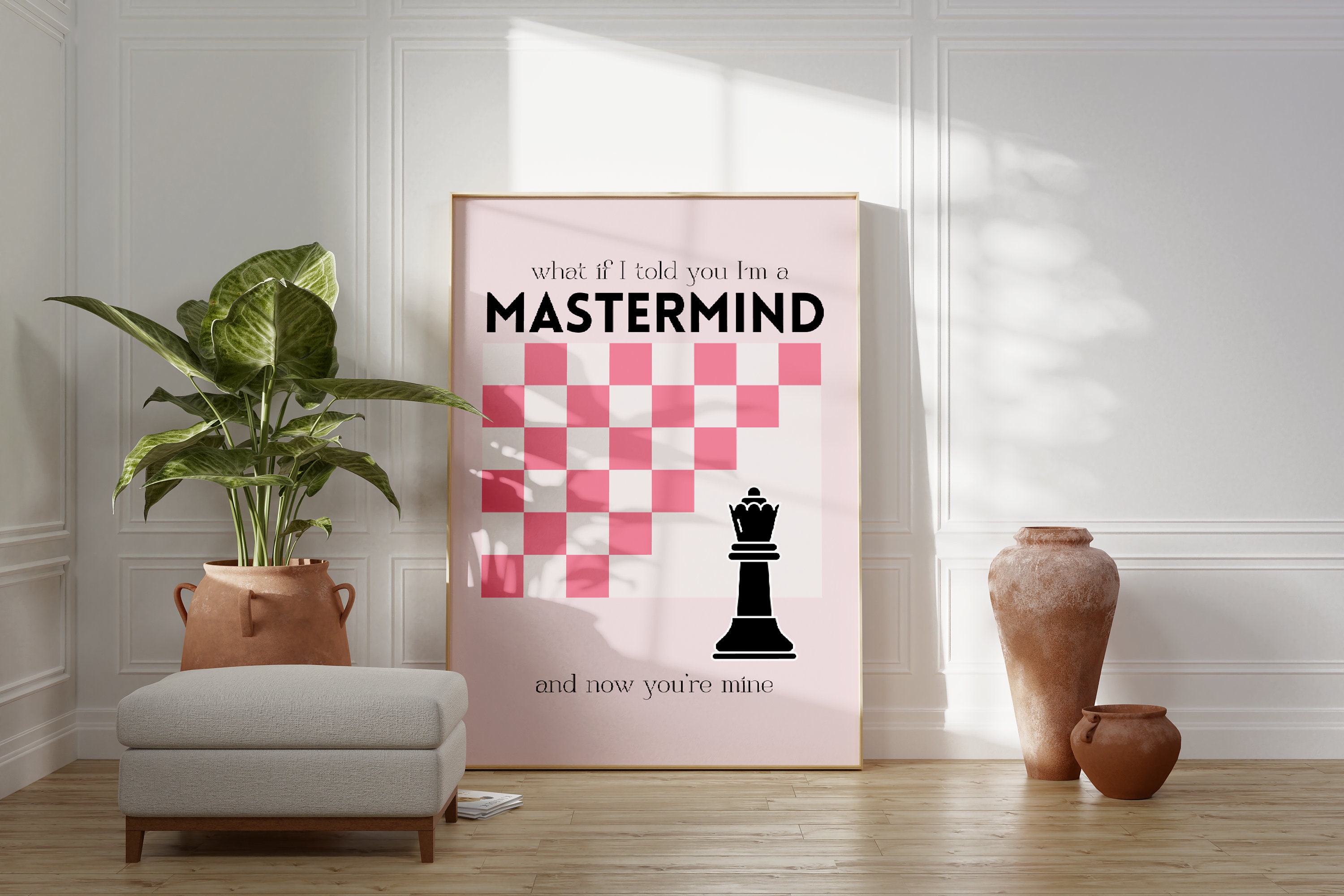 Mastermind Poster Printable Wall Art Subtle Swiftie Swiftie Decor ...