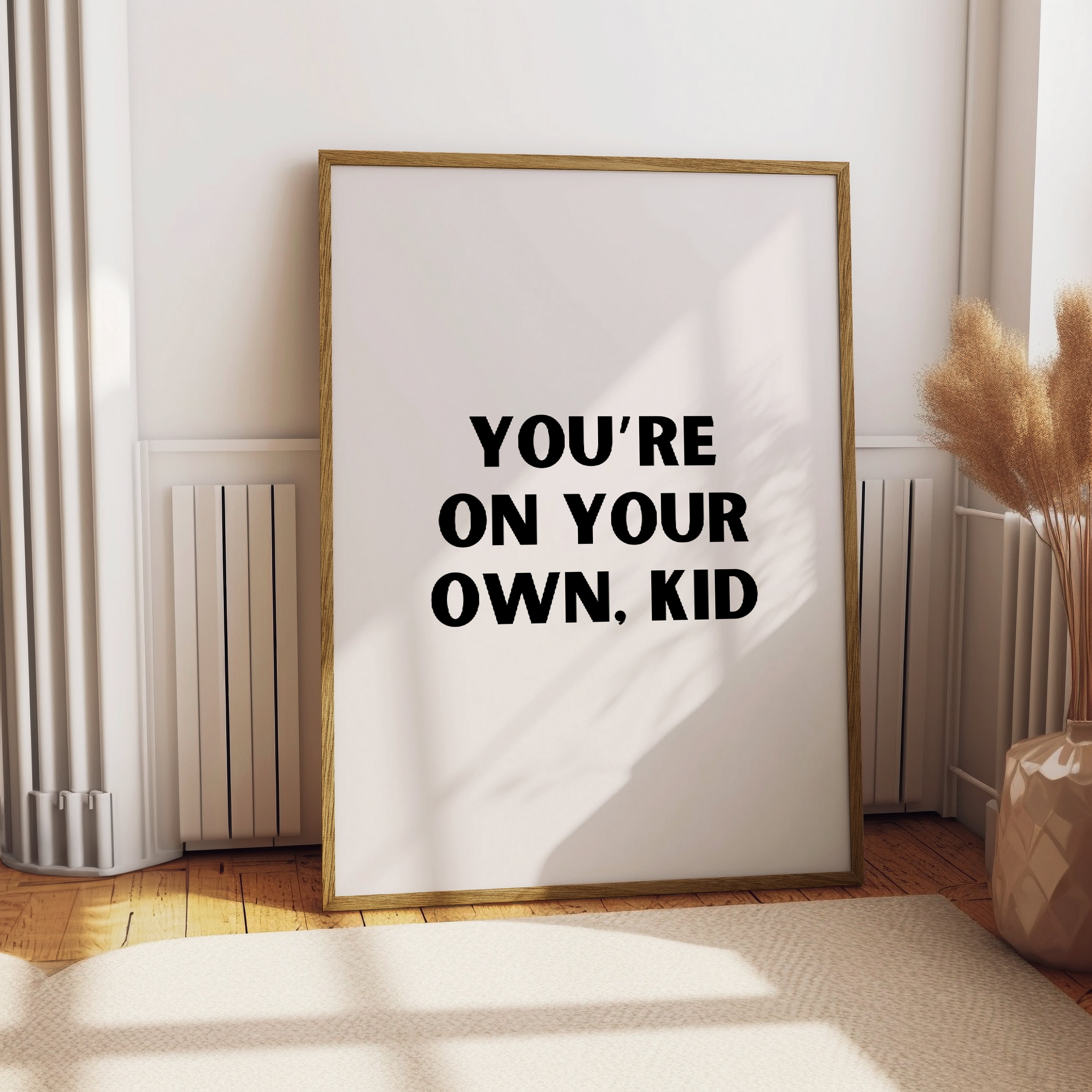 Youre on Your Own Kid Poster Printable Wall Art Subtle Swiftie Swiftie ...