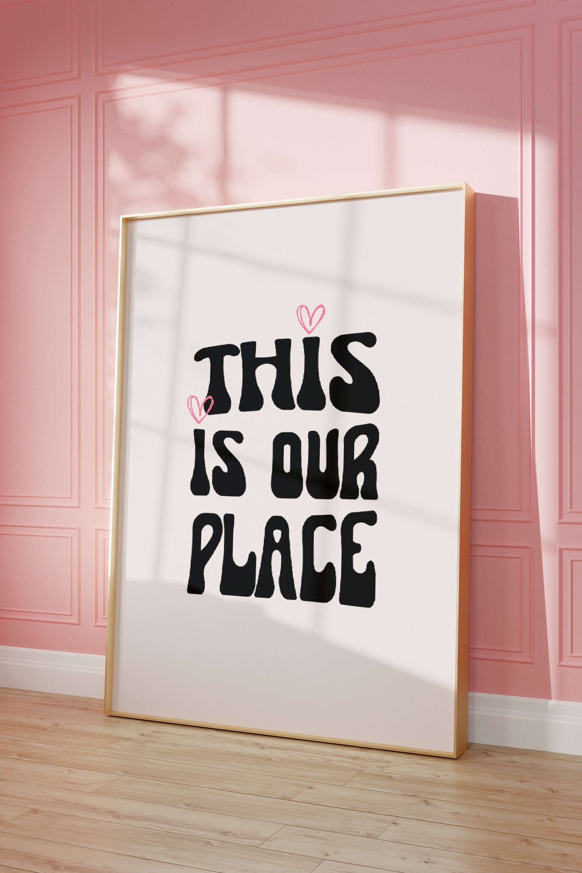 This is Our Place Poster Printable Wall Art Subtle Swiftie Swiftie ...