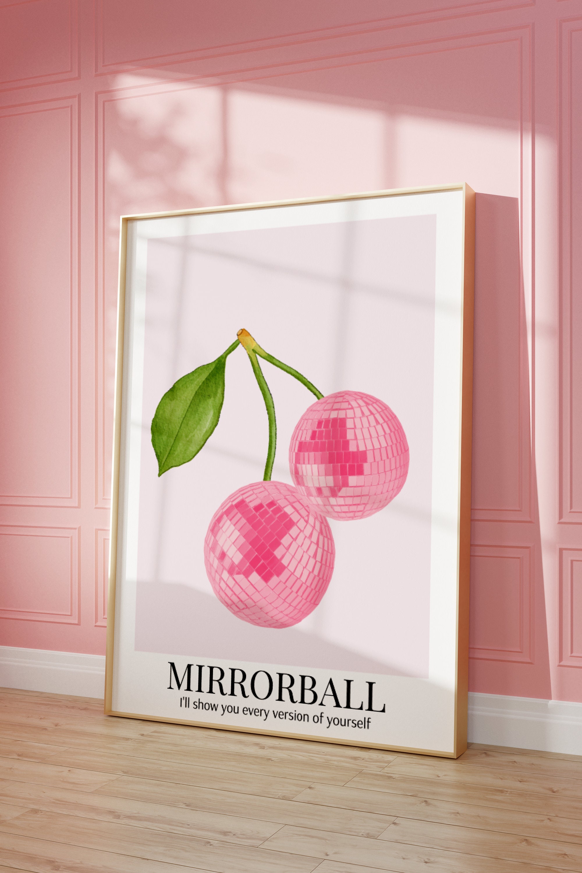 Mirrorball Folklore Poster Printable Wall Art Digital Download Subtle ...
